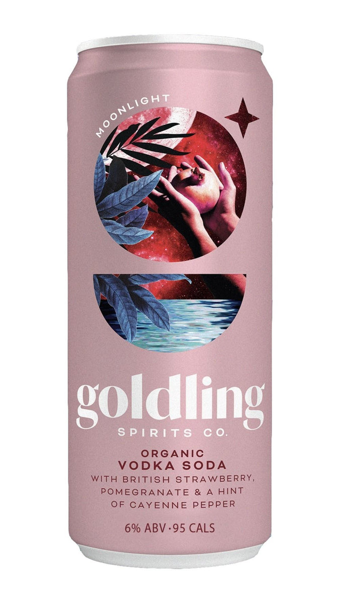 Goldling Organic Moonlight Vodka & Soda 6% 250ml – Health Plus Living