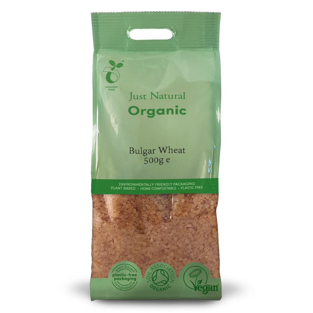 Just Natural Organic Organic Bulgar Wheat 500g – Health Plus Living