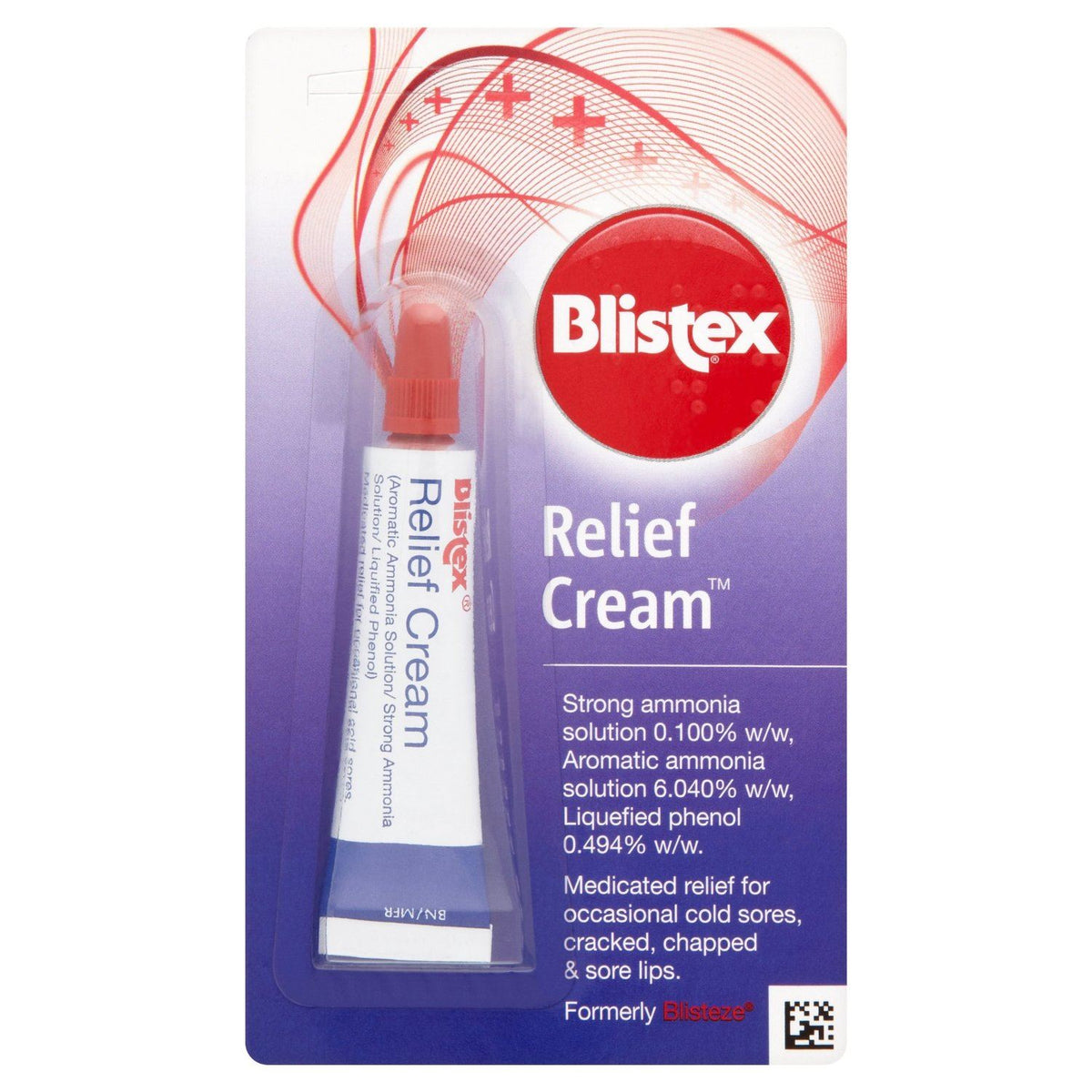 Blistex Relief Cream 5g For Cold Sores Cracked Chapped Lips – Health ...
