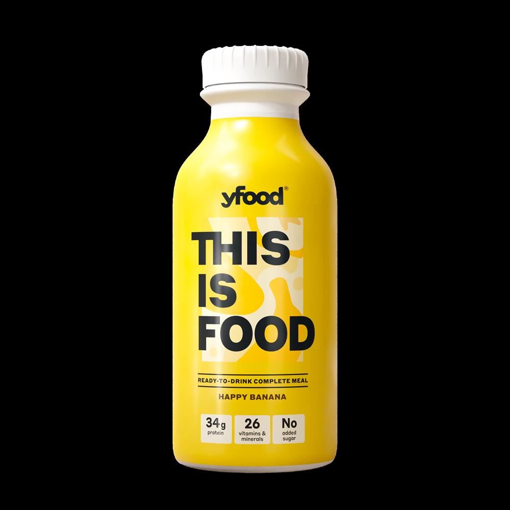 yfood Happy Banana Ready to Drink Complete Meal 500ml – Health Plus Living