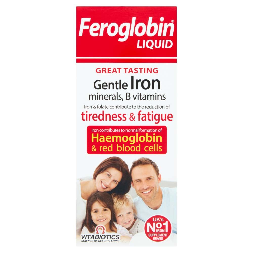 Vitabiotics Feroglobin Liquid - 500ml – Health Plus Living