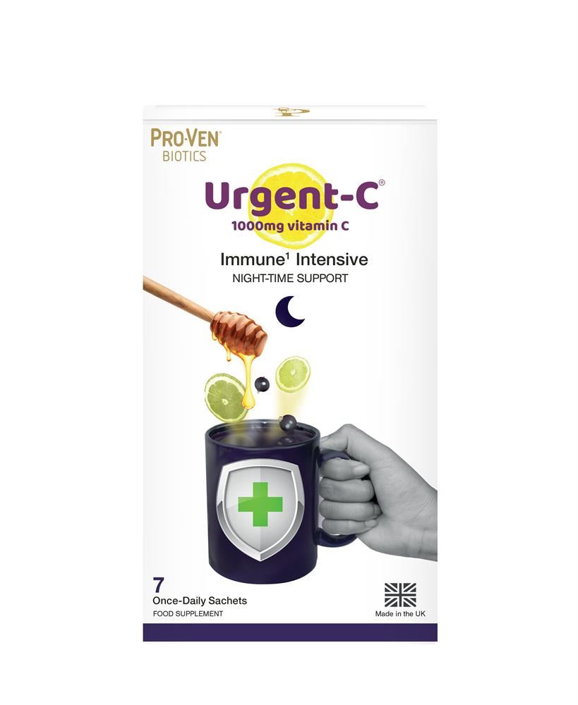 Proven Urgent C 1000mg Night Time 7 sachets – Health Plus Living