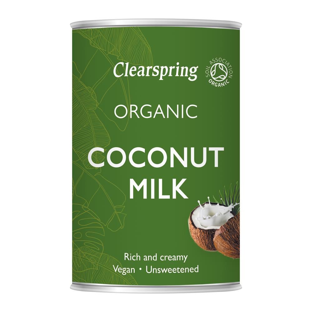 Clearspring Organic Coconut Milk 400ml – Health Plus Living