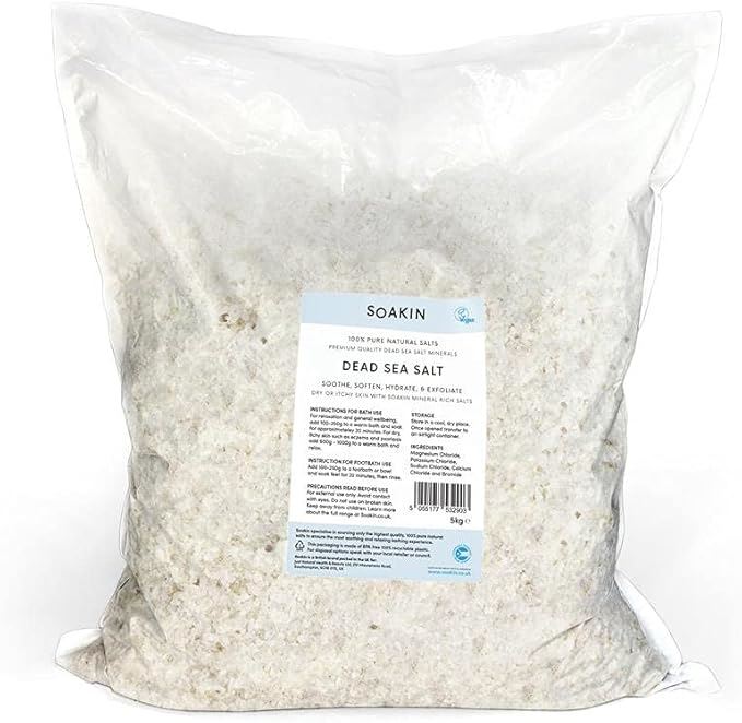 Soakin Dead Sea Salt 5Kg – Health Plus Living