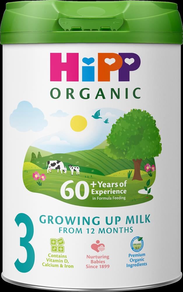 Hipp Organic 3 Growing up Baby Milk Powder Formula 800g – Health Plus ...