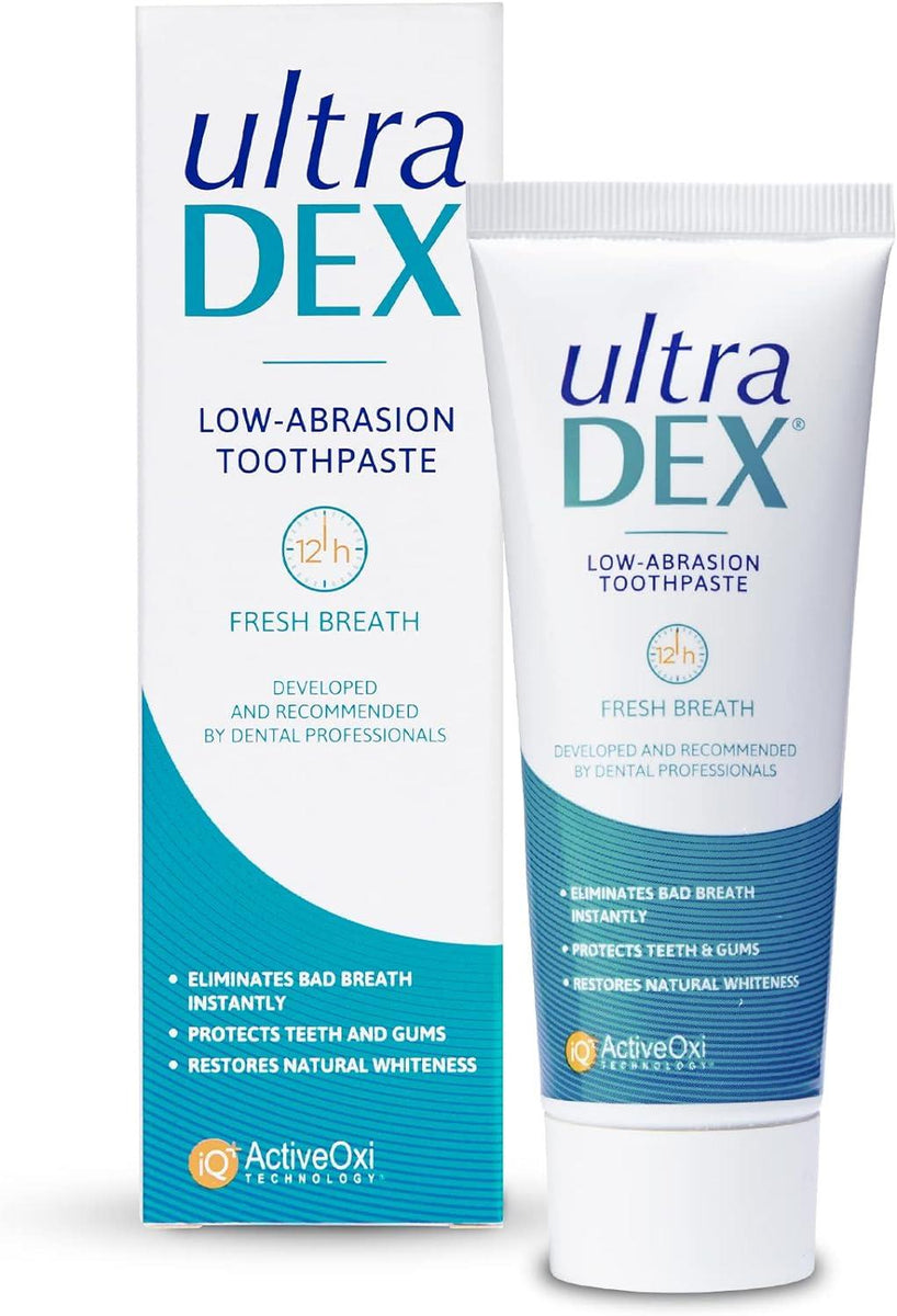 Ultradex Low-Abrasion Toothpaste - 75ml – Health Plus Living
