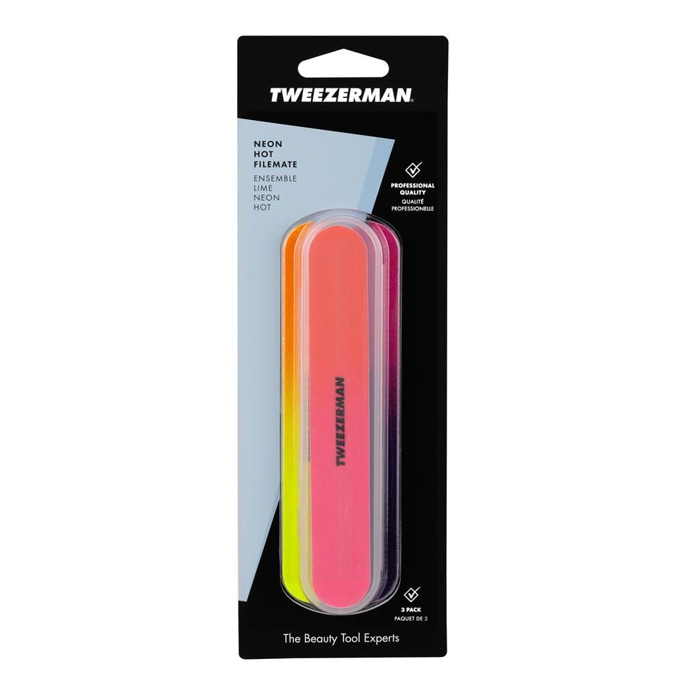 Tweezerman Neon Filemates – Health Plus Living