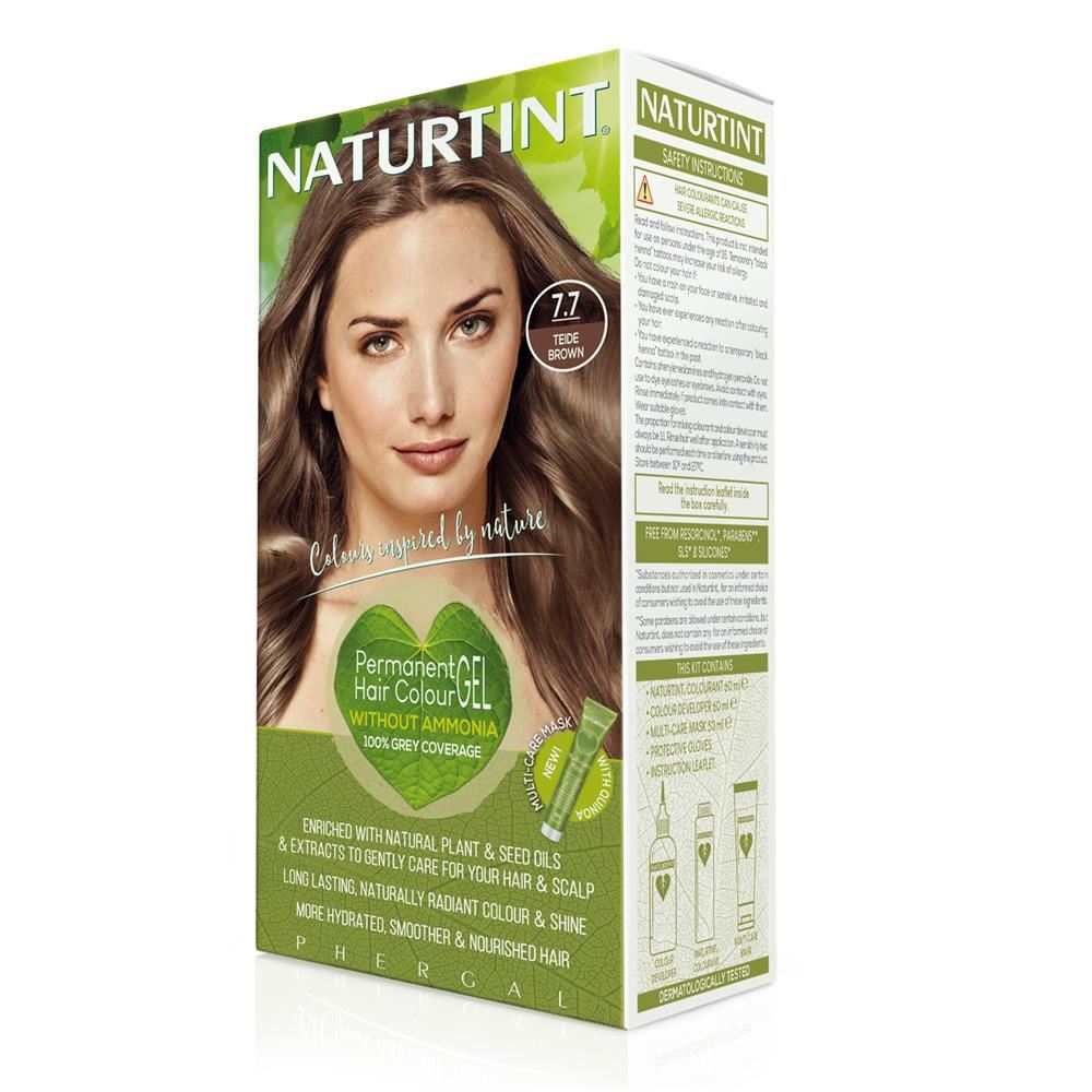 Naturtint Permanent Hair Colourant Teide Brown 7.7 170ml – Health Plus ...