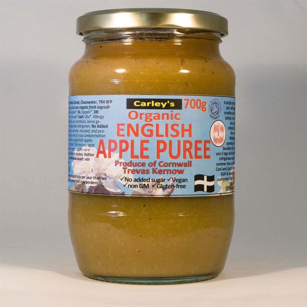 Carley's Organic English Apple Puree 700g – Health Plus Living