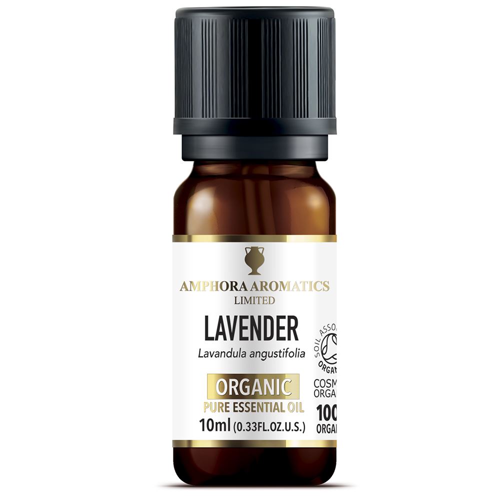 Amphora Aromatics Lavender Organic Essential Oil 10ml – Health Plus Living
