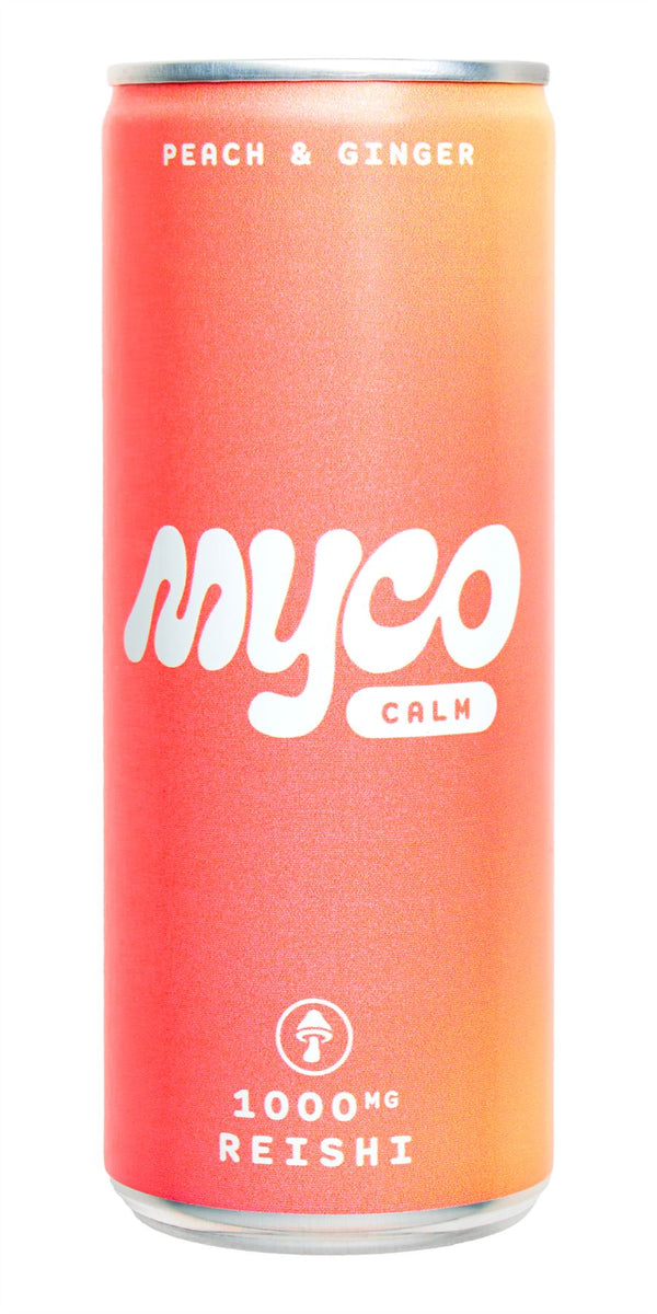 Myco Calm Sparkling Peach & Ginger Low Calorie Drink 250ml – Health ...