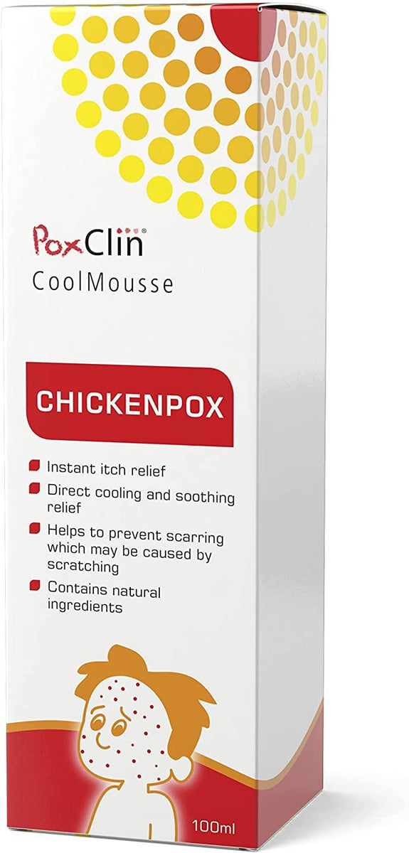PoxClin Cool Mousse Chicken Pox - 100ml – Health Plus Living