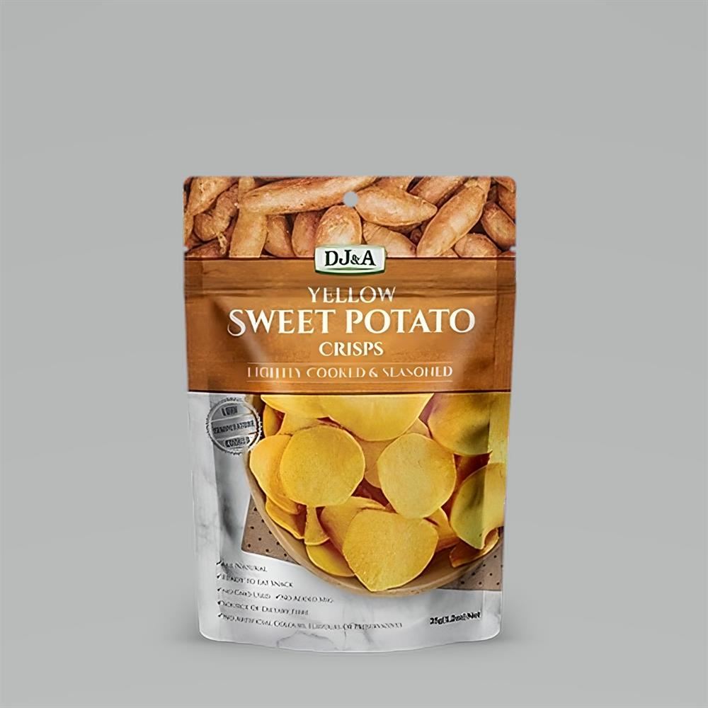 DJ & A Yellow Sweet Potato Crisps 55g – Health Plus Living
