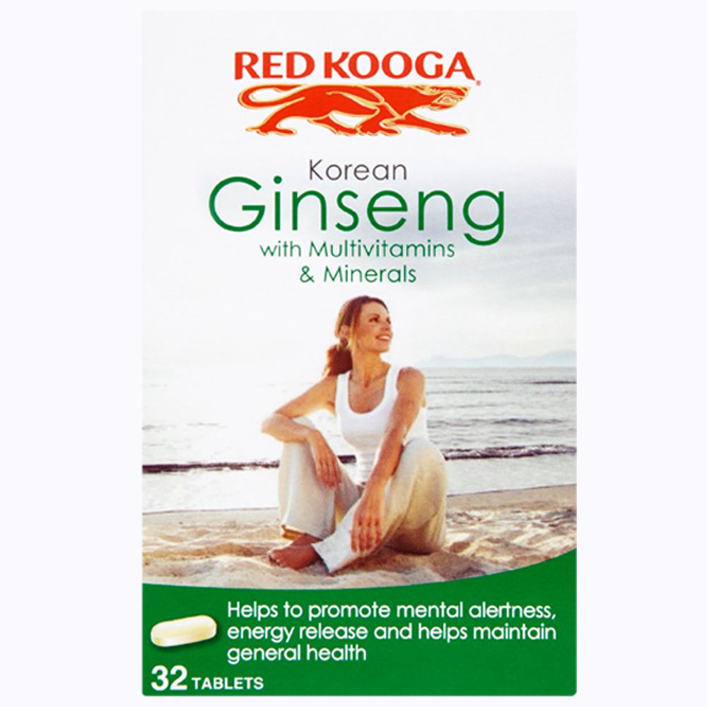 Red Kooga Ginseng & Multivitamins 32 tablets – Health Plus Living