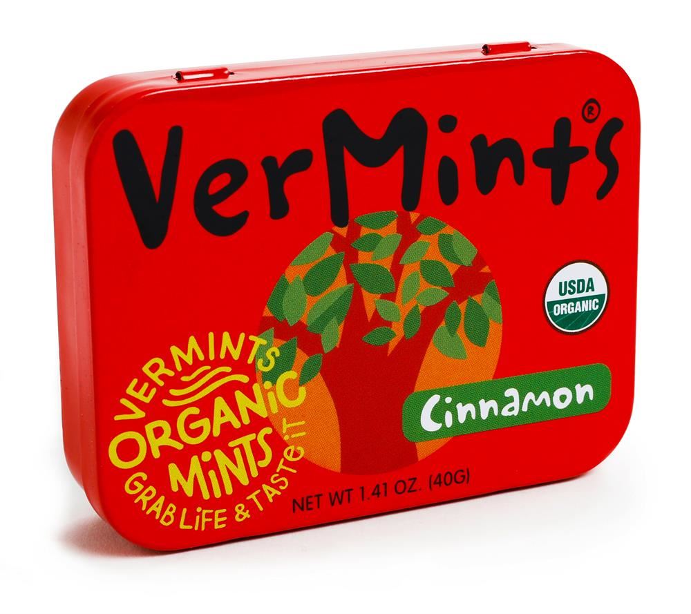 Vermints Organic Mints - Cinnamon 40g – Health Plus Living