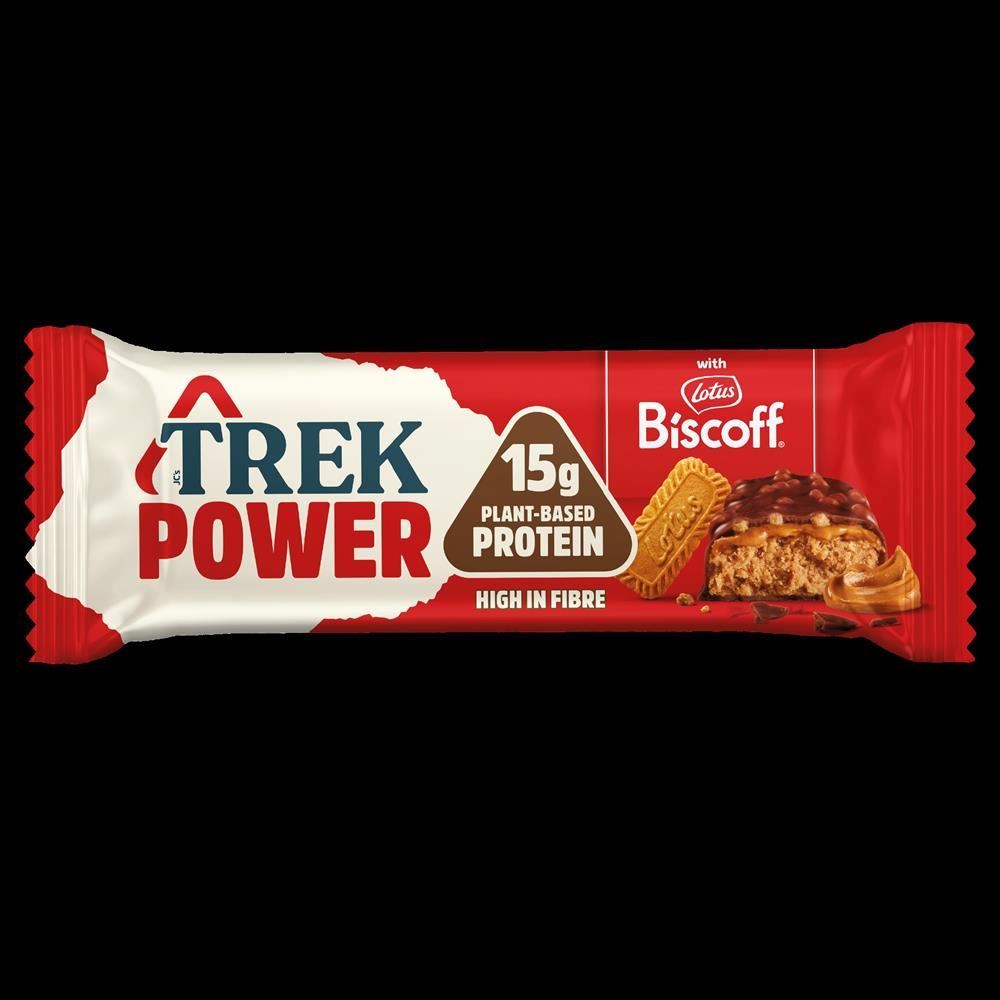 Trek Power Biscoff Protein Bar 55g - 16 Pack – Health Plus Living