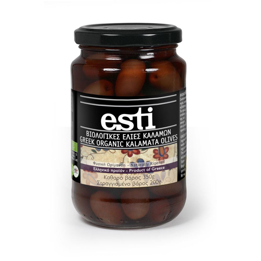 Esti Organic Kalamata Olives 350g – Health Plus Living