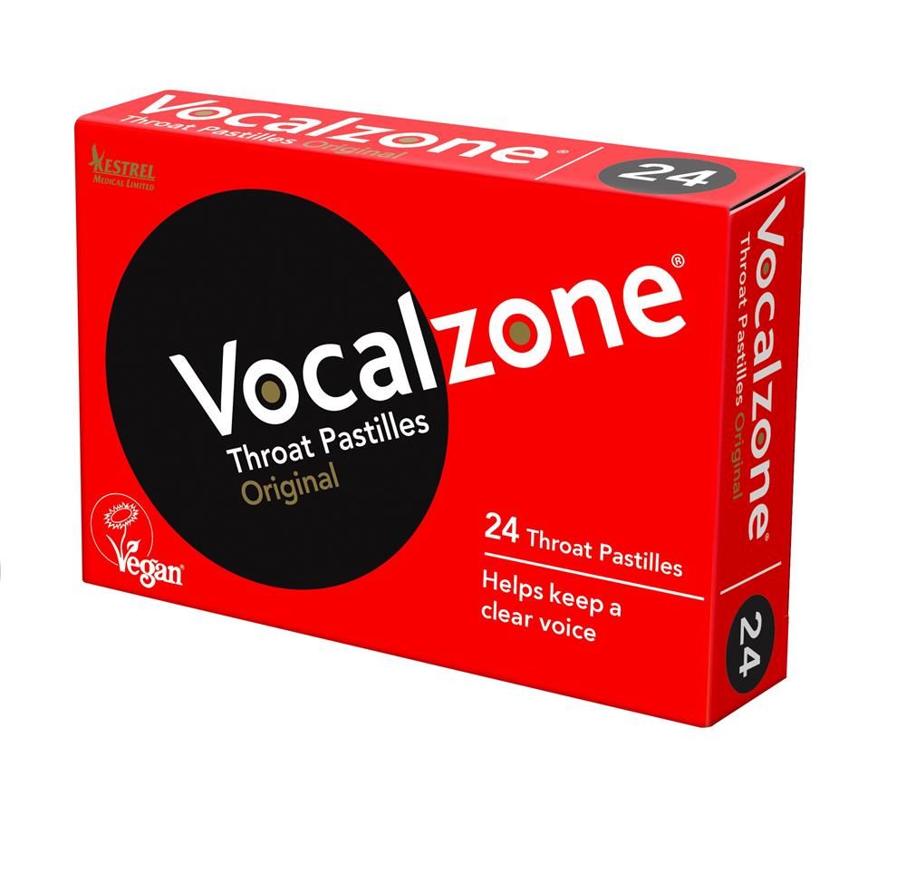 Vocalzone Original Throat Pastilles (24 Pastilles) – Health Plus Living