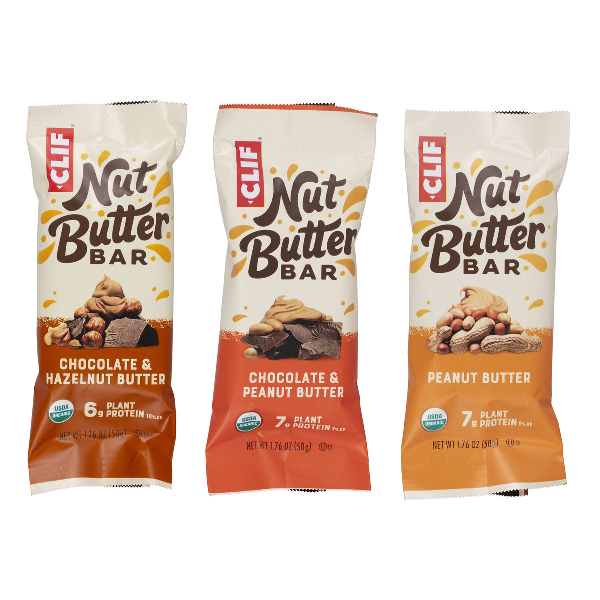 Clif Nut Butter Bar - All Flavours - 50g - Box of 12 x 50g – Health ...