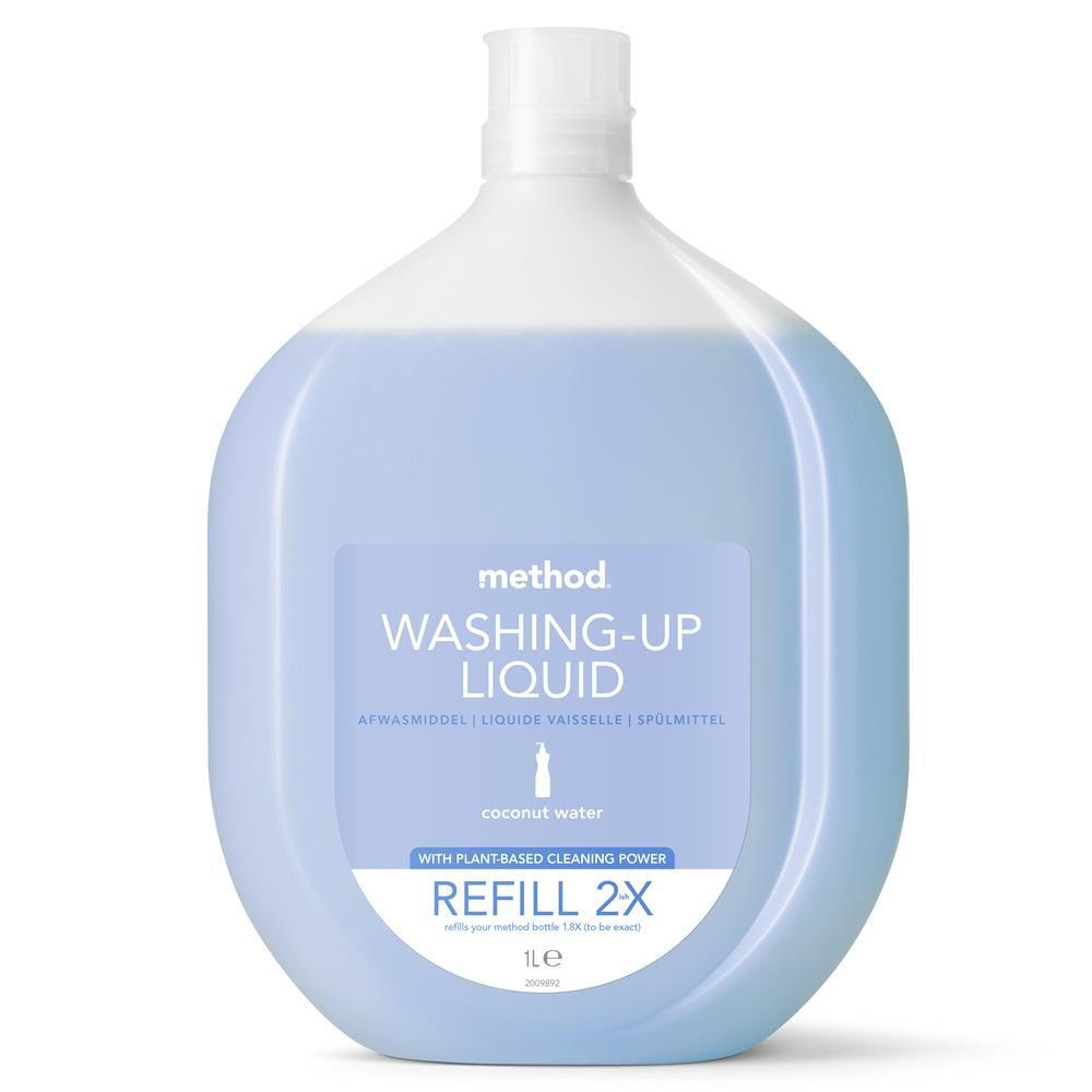 Method Washing Up Liquid Refill Coconut Water 1L – Health Plus Living
