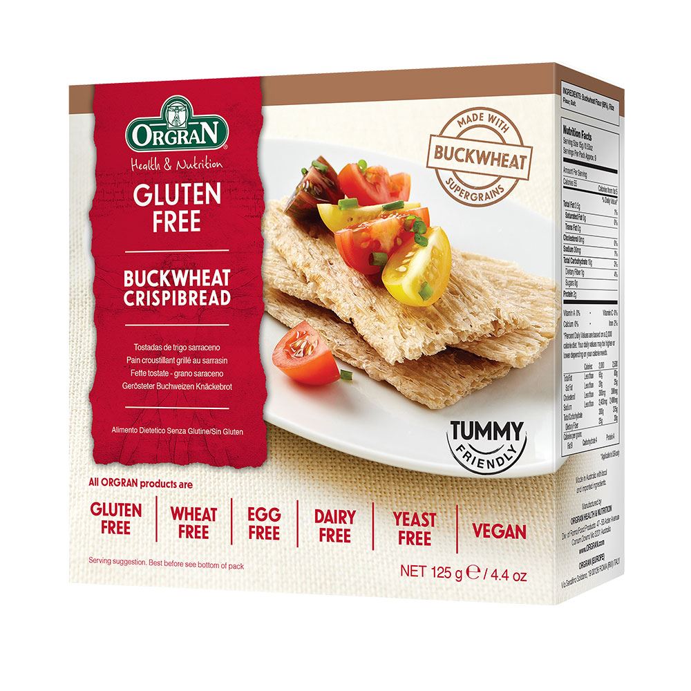 Orgran Buckwheat Crispbread 125g – Health Plus Living