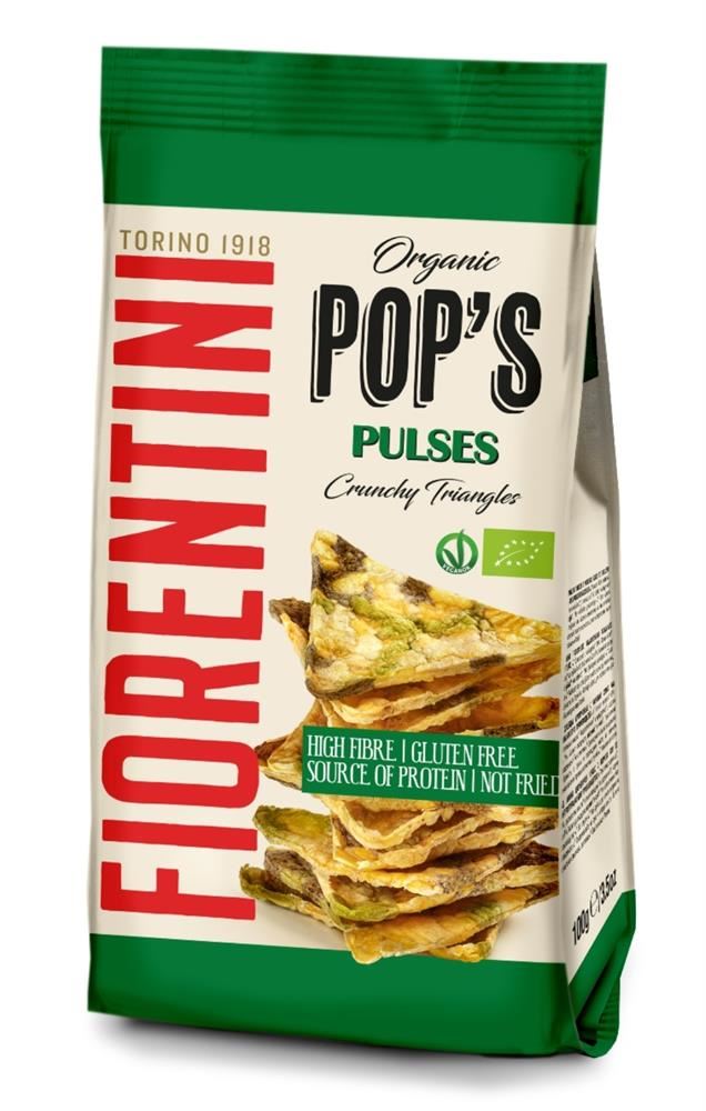 Fiorentini Organic POPS Pulse Crisp 80g – Health Plus Living