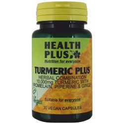 Health Plus Turmeric Plus 30 Vegicaps – Health Plus Living