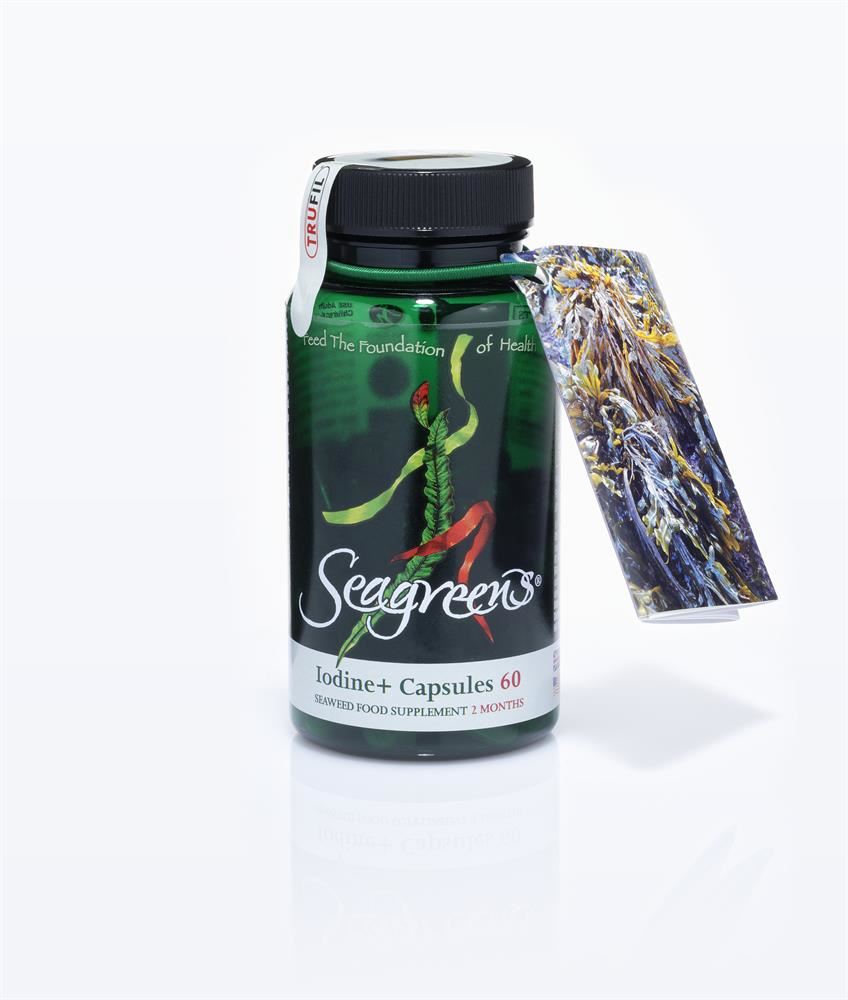 Seagreens Iodine + 60 Capsules – Health Plus Living