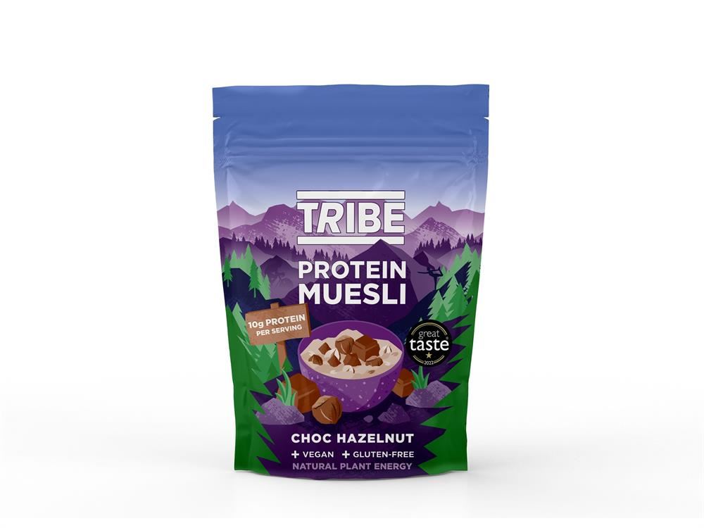 Tribe Protein Muesli - Choc Hazelnut (400g) – Health Plus Living