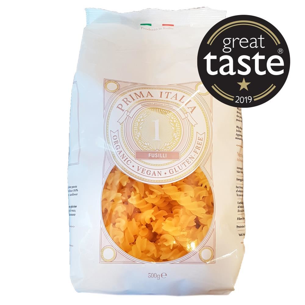 Prima Italia Organic Gluten Free Fusilli 500g – Health Plus Living